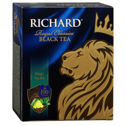 Чай Richard King's Tea №1 100 пак черный с мятой и лаймом - купить в ...