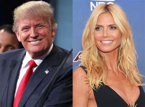See Heidi Klums Great Response To Donald Trumps Dig About Her Looks