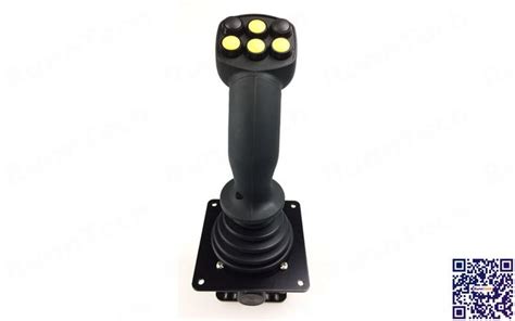 runntech dual axis industrial joystick controller with hall sensor and