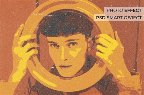 Free Psd Retro Print Design