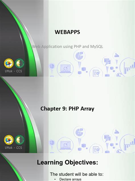 Web Apps Chapter 8 Php Array Pdf Php Function Mathematics