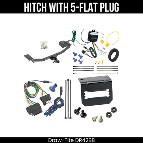 Draw Tite Trailer Hitch 5 Way Wiring For 10 14 Vw Gti 24904 1 14