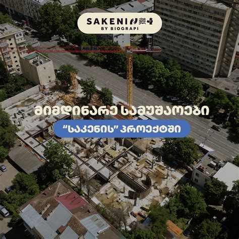 Biograpi Living On Linkedin პროექტის საკენი” სამშენებლო სამუშაოები