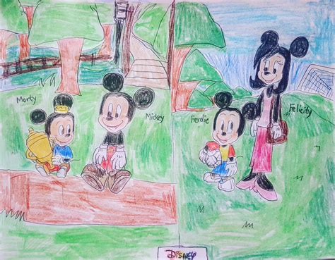 Mickey And Morty And Felicityamelia And Ferdie Mickey And Friends