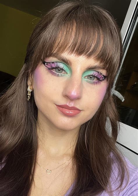 Purple Fairy Eye Makeup
