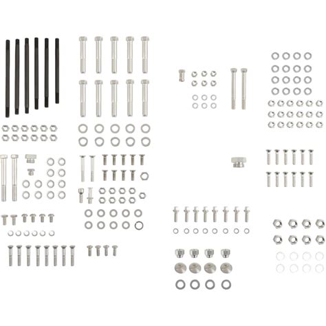 Complete Stock Hardware Kit — Motor Cadmium Plated