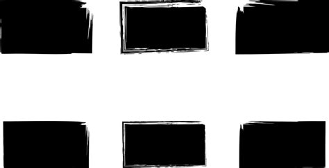 Horizontal Rectangle Shape Filled Bold Royalty Free Vector