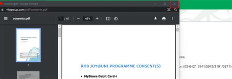 Rhb Mysiswa Debit Card I Iium Bookstack