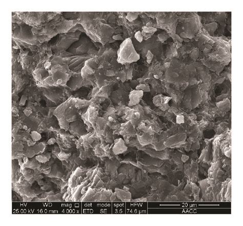 Microstructure Of Sandstone With Different Moisture Content A 084