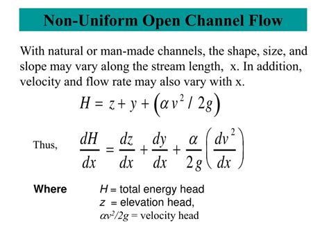 PPT Uniform Open Channel Flow PowerPoint Presentation Free Download ID 988355