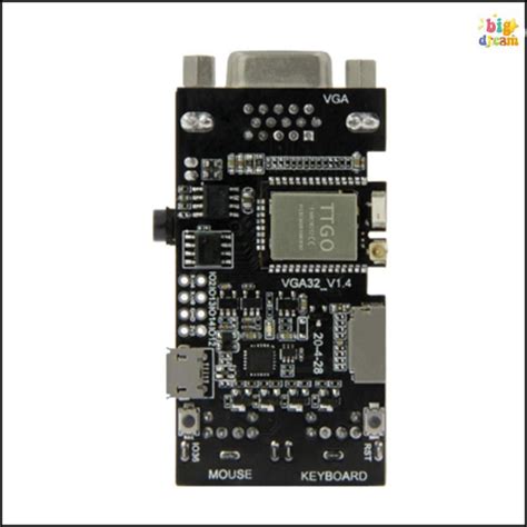 Контроллер модуля Vga32 Vga Esp32 Psram V14 Big Dream купить с