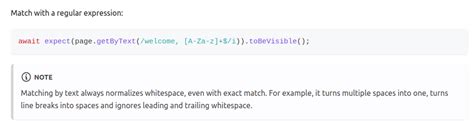 Bug Getbyrole Matching Option With Regex And Extra Whitespaces · Issue 21213 · Microsoft