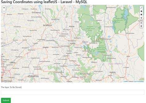 Larachat Articles Saving A Map Layer Using Leafletjs Laravel And Mysql