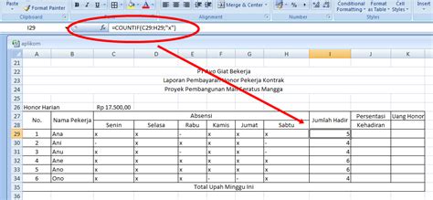 Absolute Dan Rumus Statistik Pada Ms Excel