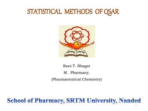 Statistical Method Of Qsar Pptx