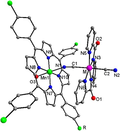 Crystal Structure Of The Binuclear Complexes 711 M Fe R − No2