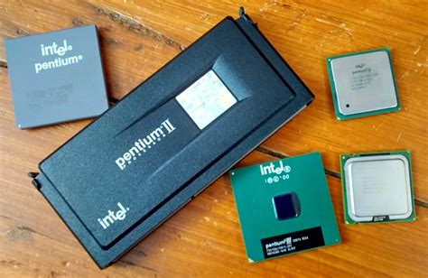 Andrux Me Intel Pentium Cpus Through Time