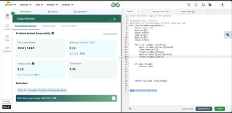 Suraj Sharma On Linkedin 160daysofcode Problemsolving Geeksforgeeks