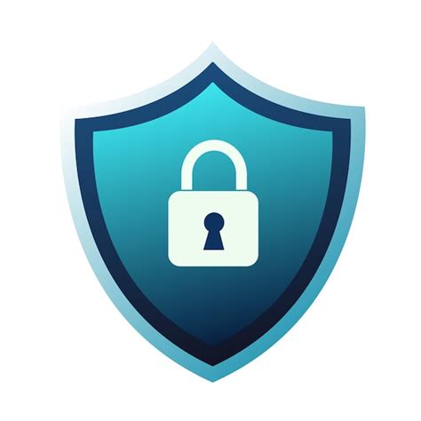 Premium Vector Secure Internet Icon Blue Shield Protection Symbol For Privacy And Security
