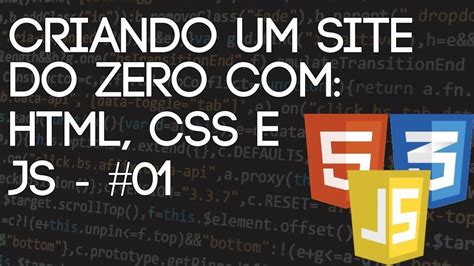 criando um site do zero com html css e js 01 f2 sistemas