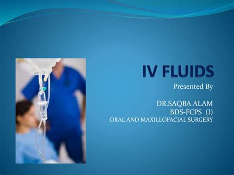Iv Fluids Types And Classification Pptx Pptx