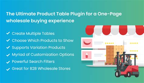 Product Tables For Woocommerce Woocommerce Marketplace