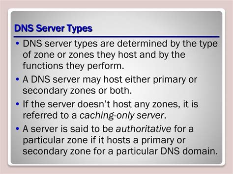 PPT Configuring And Managing The DNS Server Role PowerPoint Presentation ID 5172519