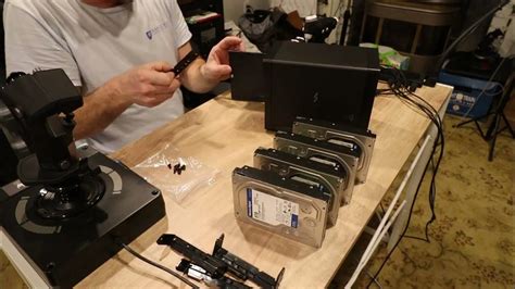 Mediasonic Probox 4x Raid With Usb Hub Enclosure Isb 31 Gen Iitype C Youtube