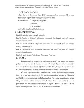 A Comparative Study On Multicast Routing Using Dijkstras Prims And