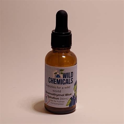 Bromothymol Blue Indicator Ph Indicator Wild Chemicals