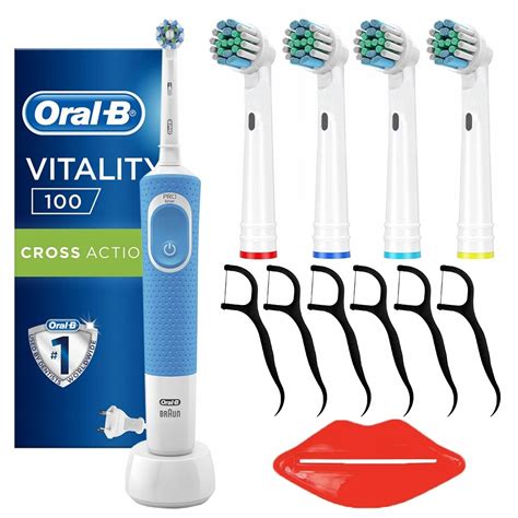 Oral B Vitality 100 Niebieska 4 Końcówki Prec Oral B Agd Sklep
