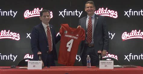 New Fresno State Ad Garrett Klassy Makes First Impression At Press