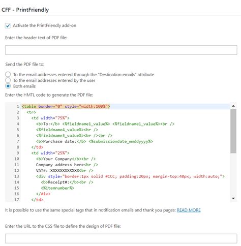 Cff Generating Pdf Files At Runtime With Printfriendly