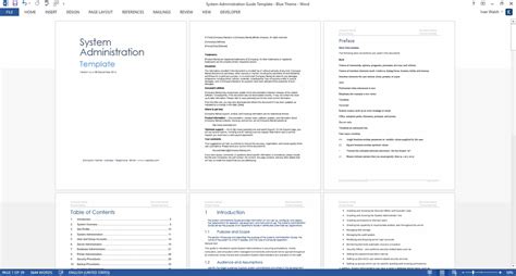 System Administration Guide Templates Klariti Template Shop