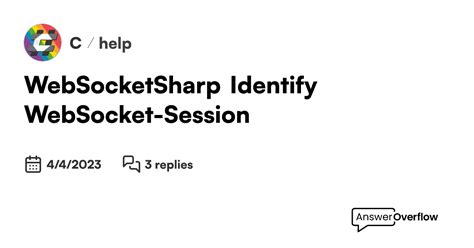 Websocketsharp Identify Websocket Session C