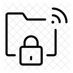 Data Access Icon Download In Line Style