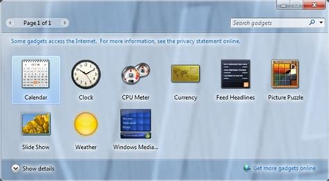 Microsoft Advises Users Of Windows And Vista To Disable Desktop Gadgets HardwareZone Com Sg