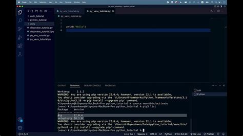 파이썬 가상환경 만들어주기 12 Youtube