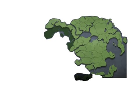 Earth Kingdom Political Map Displaying 56 Earth States Based On Kuvira