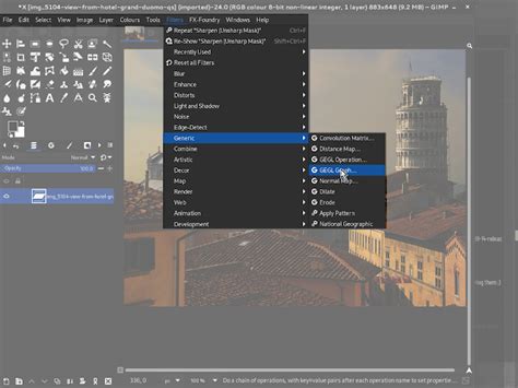 Barefootliam Gegl Plug Ins For Gimp Part Two Gegl Graph