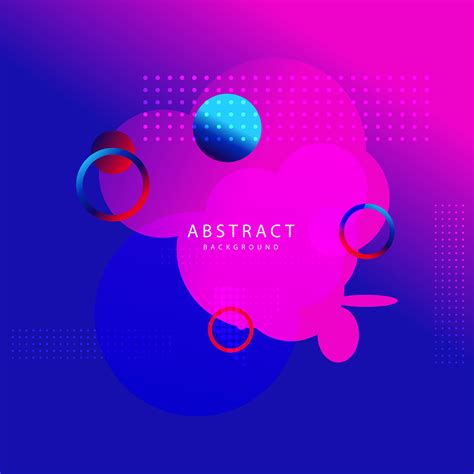 Free Abstract Pink And Blue Gradient Fluid Shapes Futuristic Geometric Background Design