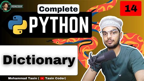 Dict Dictionary ️ Complete Python Course 🔥 Lecture 14 Youtube