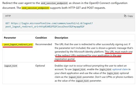 How To Sign Out A User In B2c Federated Via An External Idp Azure Ad