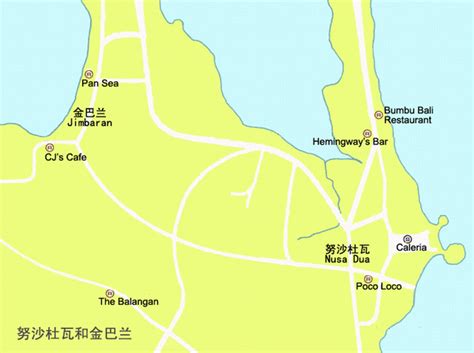 巴厘岛旅游地图巴里岛旅游指南成都出发至巴里岛旅游