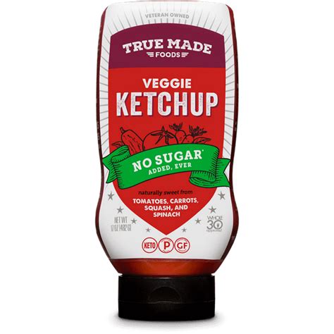 Tru Fds Ketchup Sin AzÚcar 6 X 17 Oz Walmart En Línea