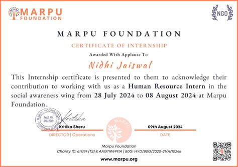 Nidhi Jaiswal On Linkedin Hr Internship Experience Recruitment Networking…