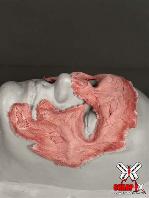 Zombie Partial Face Sharp Fx