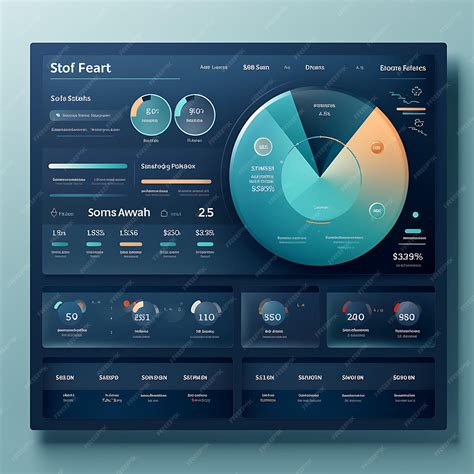 Premium Ai Image Web Dashboard Sales Sales Funnel Dashboard Grid Based Layout Clean And Inf