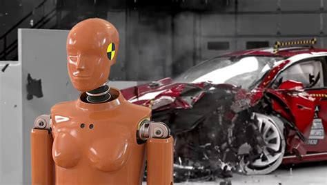 Female Crash Test Dummy Says She Doesnt Know How Car Got Totaled