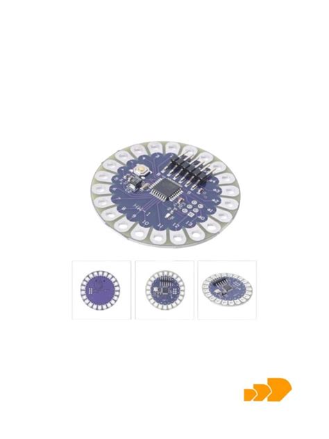 Módulo Microcontrolador Lilypad Arduino Atmega328 Piqoa